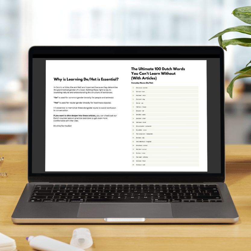 Learn Dutch Online | Easydutchlearning Language Courses